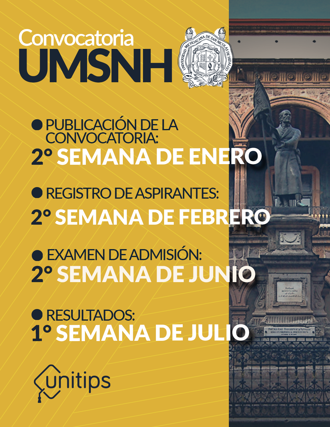 Convocatoria UMSNH 2024