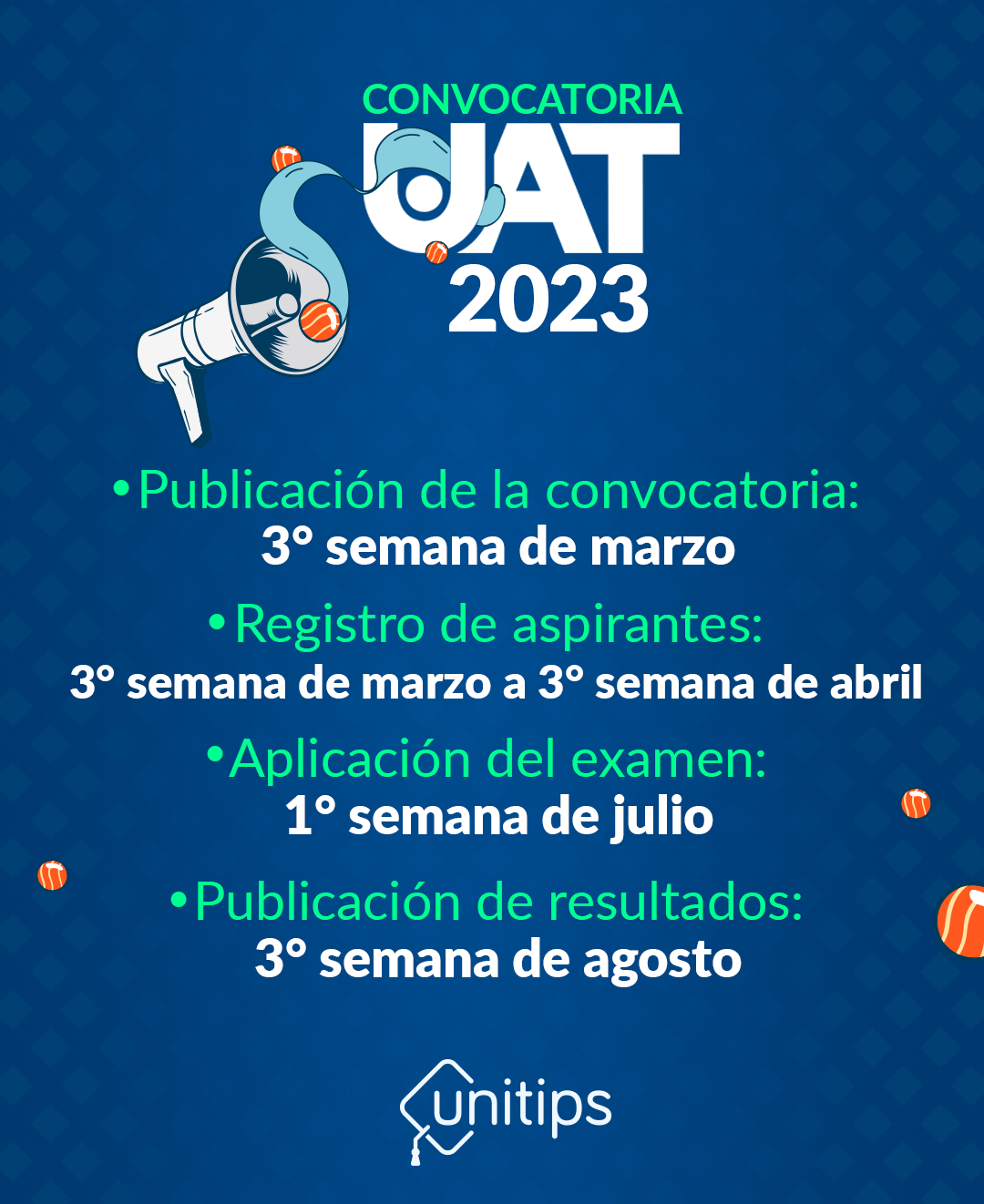 Convocatoria UAT 2023
