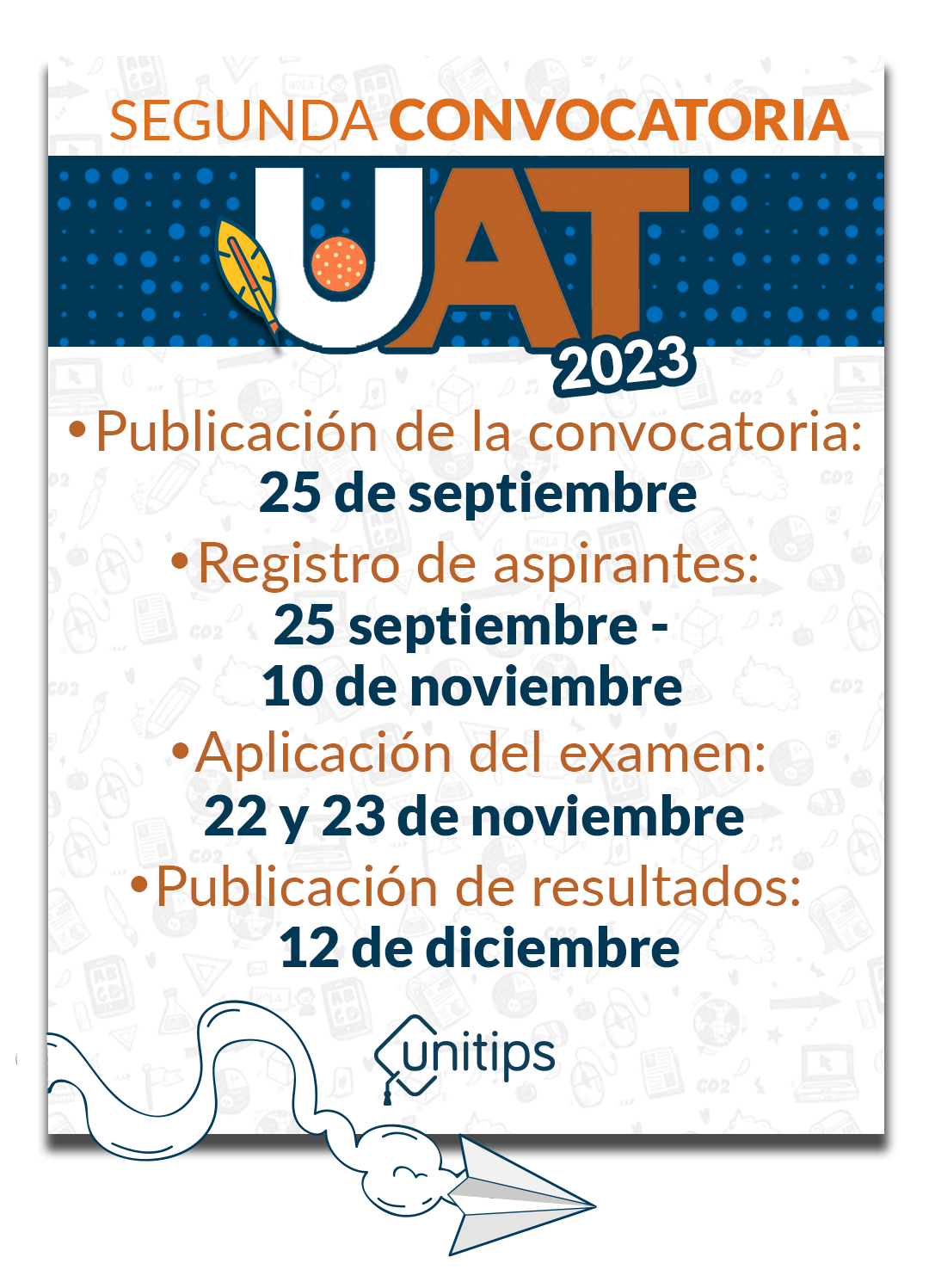 2° convocatoria UAT