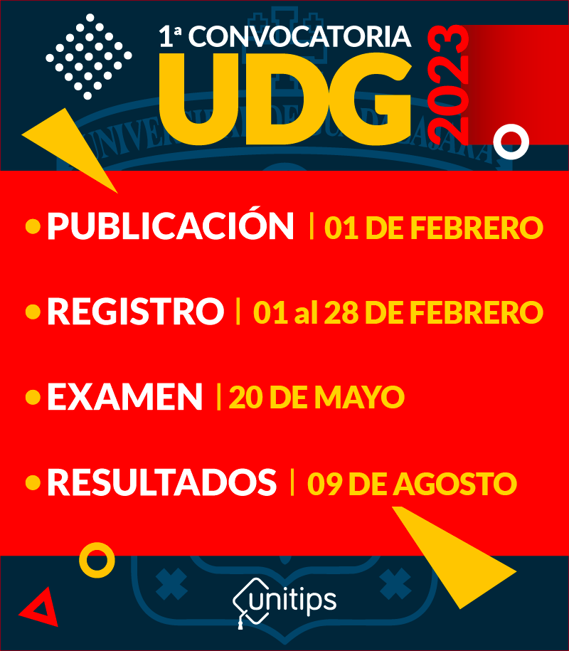 Convocatoria UDG 2023-B