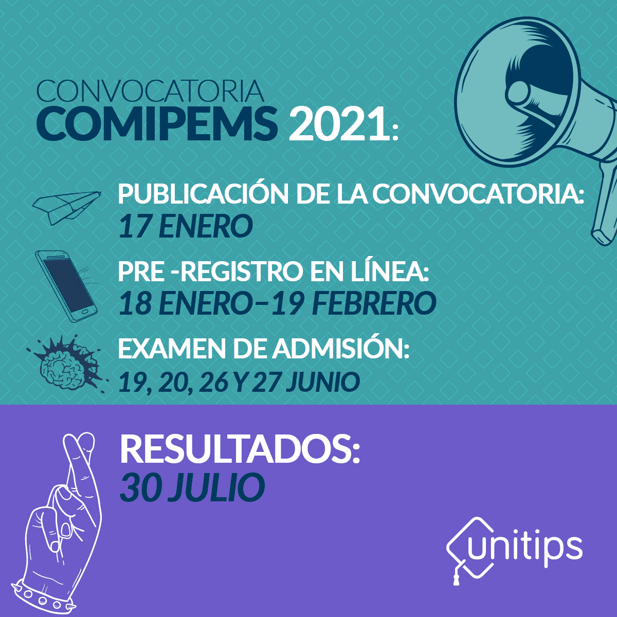 Convocatoria COMIPEMS 2021