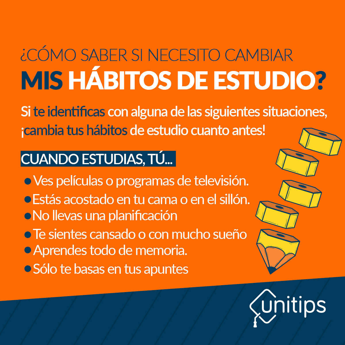 Hábitos de estudio para el examen de admisión