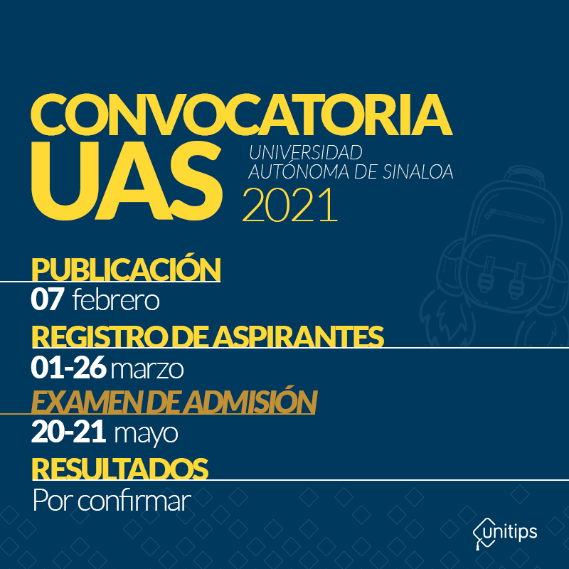 Convocatoria Universidad Autónoma de Sinaloa