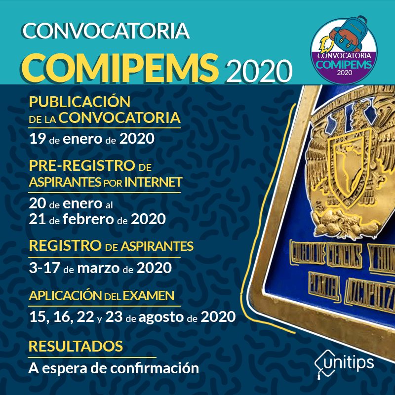 Convocatoria COMIPEMS 2020 | Unitips