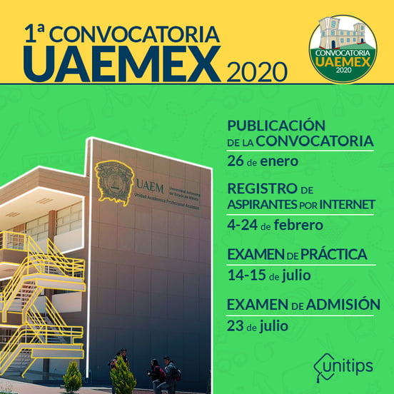 Primera Convocatoria UAEMEX 2020